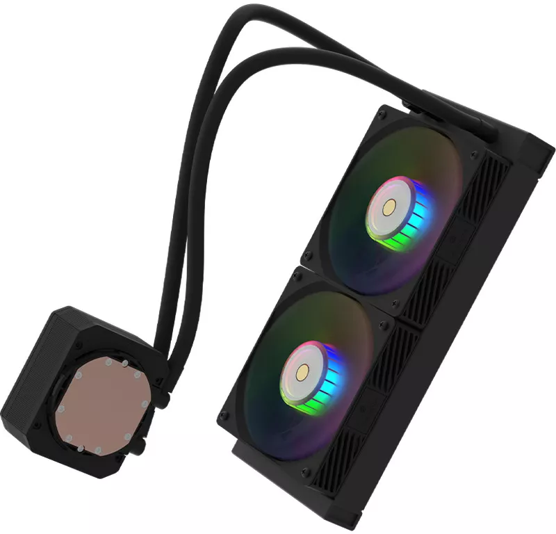 Cooler CPU AQIRYS Aurora 240 AiO ARGB Black