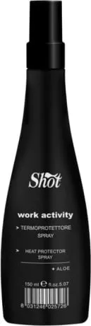Spray protectie termica pentru par - Shot Work Activity 150 ml &ndash