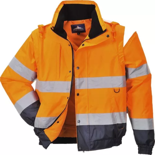 Geaca de protectie 2 in 1 reflectorizanta Portwest-C468 Portocaliu 4XL