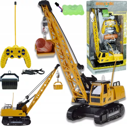 MACARA MARE CU TELECOMANDA CU CONTROLER RC JUCARII DE CONSTRUCTII ...