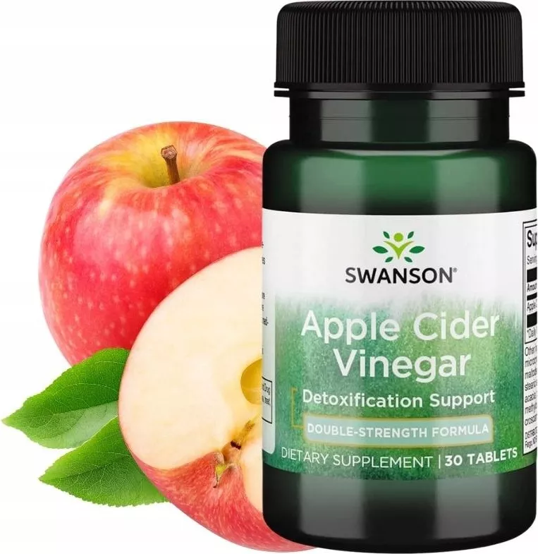 Apple Cider Vinegar Otet Cidru Mere 200mg 30 Capsule Swanson b6sd_190955599