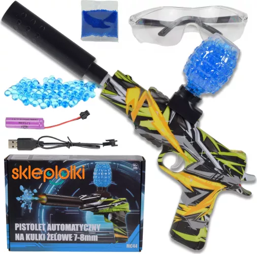 GLOCK MITRALIERA ELECTRICA AUTOMATA PENTRU BILE DE GEL CU SUPLIMENT DE