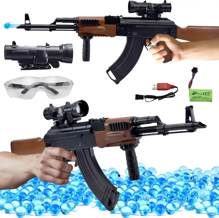 PUSCA AUTOMATA PENTRU BILE DE GEL PISTOL MARE AK47