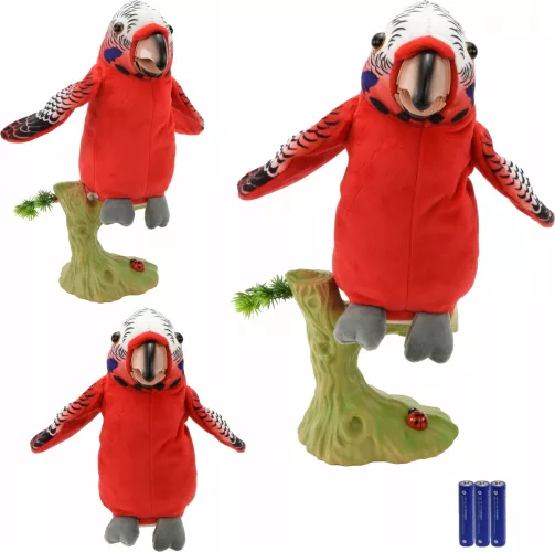 JUCARIA INTERACTIVA PARROT REPETA CUVINTE SI DANSEAZA