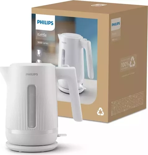 Fierbator Philips HD9411/00 1 7L 2200W Filtru Baza rotativa ALB spom ...