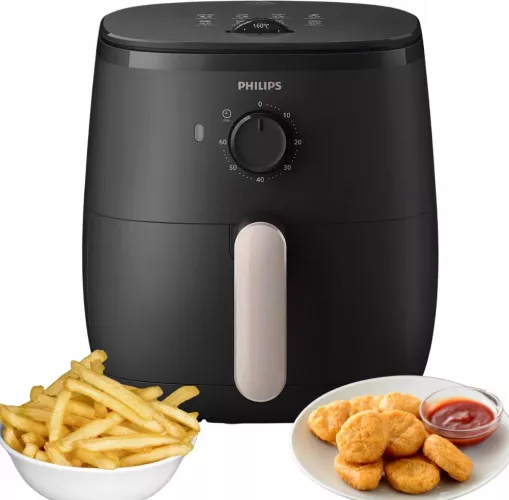 Friteuza cu aer cald Philips HD9100/80 - Airfryer 12in1 seria 3000 800W ...