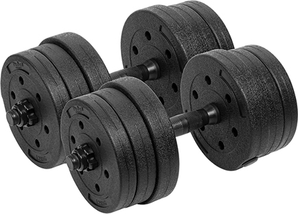 Set Gantere Reglabile 2x10kg pentru Antrenament de Forta ba6r_225833729