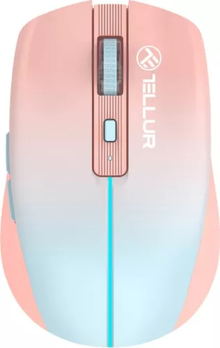 Mouse wireless Tellur Silent Click Portocaliu