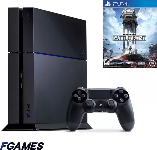 Consola Sony Playstation 4 Ps4 500gb + Controller + Star Wars Battlefront