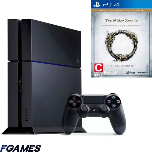 Consola Sony Playstation 4 Ps4 500gb + Controller + The Elder Scrolls ...