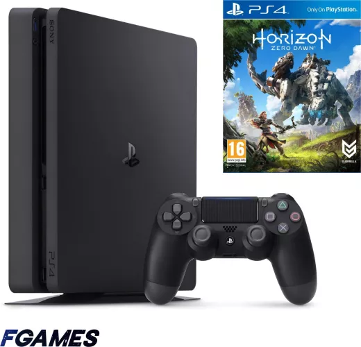 Consola Sony Playstation 4 Slim Ps4 500gb + Controller + Horizon Zero Dawn
