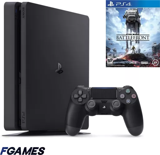 Consola Sony Playstation 4 Slim Ps4 500gb + Controller + Star Wars ...
