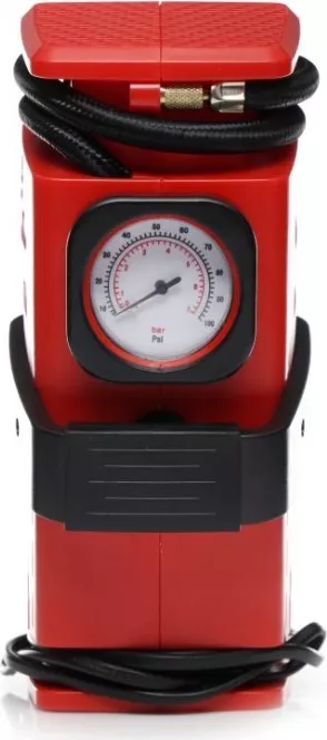 Compresor aer auto Kraft&Dele manometru DC 12V / 220-240 V KD1489 yhwj ...