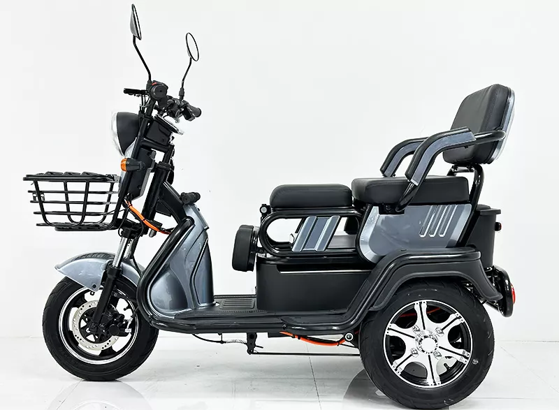 Triciclu Locuri Ajustabile - 1000w / 60v / 20ah / Gri