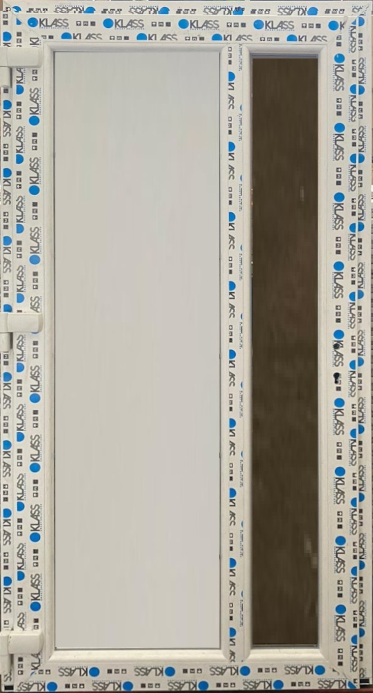 Usa de intrare termopan Della alb 90x200 c423-90x200