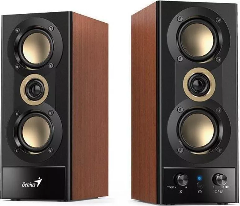 Boxe PC Genius SP-HF800BT 20W Bluetooth lemn