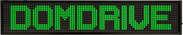 Reclama Luminoasa Panou Led 105x22 Cm Afisaj Mesaj Programabil ...