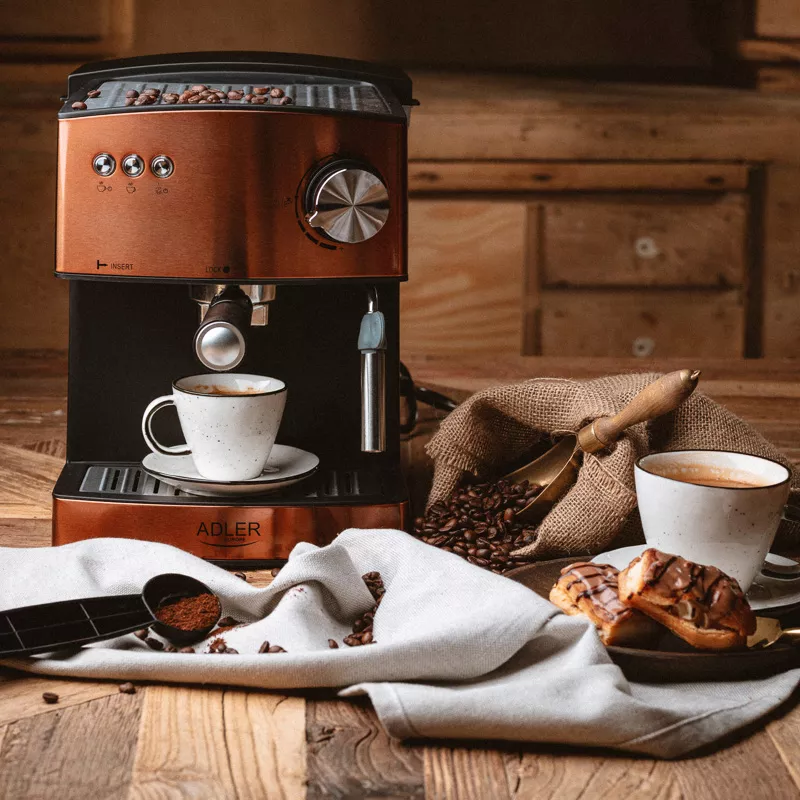 Espressor Adler AD 4404 pompa 15 bari 1.6 litri