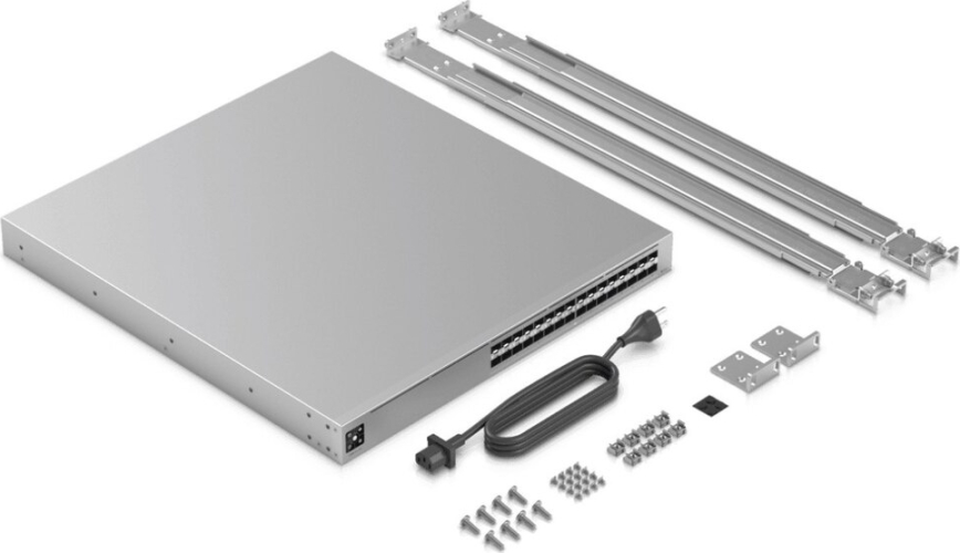 Switch Profesional UniFi 32 porturi SFP28 25G/10G/1G Layer3 Etherlighting&trade