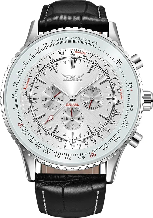 Ceas barbatesc de mana Jaragar Vintage Multifunctional Tourbillon Mecanic