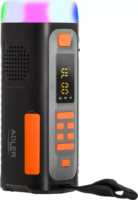 Radio de urgenta Adler AD 1920 Panou solar/Dinama manuala/USB-C 4500 mAh