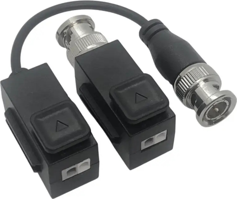 Set Video Balun Pasiv UTP /FTP - BNC Full HD 4K 250m HIKVISION DS-1H18S/E C