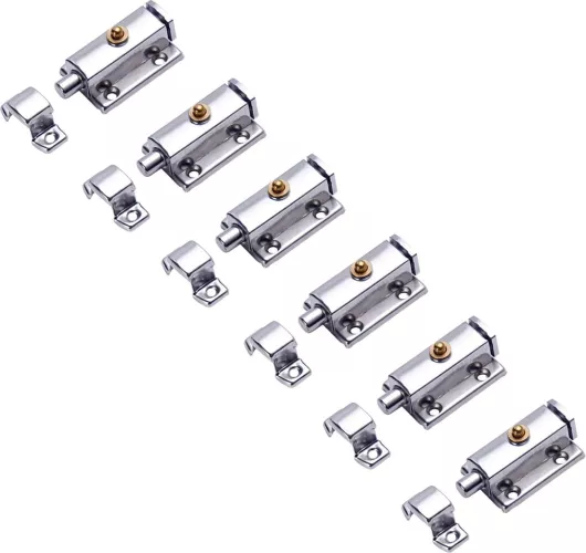 Zavor Cilindru ETOPARS Blocare Glisanta Automata cu Arc Inox Set 6 Bucati
