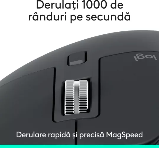 Mouse Wireless Logitech MX Master 3S Performance Silent Bluetooth Edition