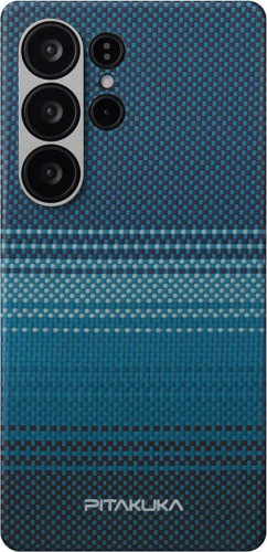 Husa Aramid PTK compatibila MagSafe Fibra Kevlar pentru Samsung Galaxy S25