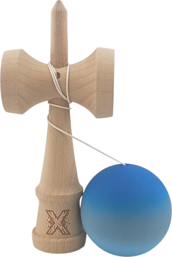 Kendama X Originala Profesionala Vivimall din Lemn Rubber Grip 18 cm