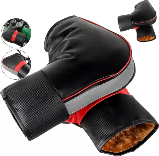 Manusi pentru ghidon Moto/Scuter/Bicicleta Impermeabile Calduroase FIXATO