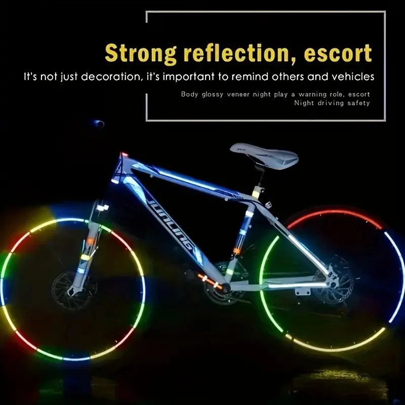 Banda reflectorizanta pentru biciclete motociclete masini FIXATO ...