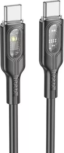 Cablu transfer date si incarcare Hoco U120 USB-C - USB-C QC3.0 60W 3A 1 ...