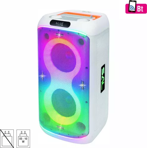 Boxa Party 2x165mm Acu Bt Led Microfon