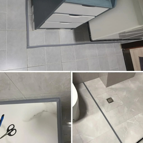 Garnitura siliconica autoadeziva banda in calea apei 2.5 M neagra