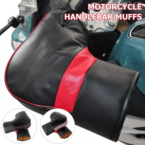 Manusi pentru ghidon Moto/Scuter/Bicicleta Impermeabile Calduroase FIXATO