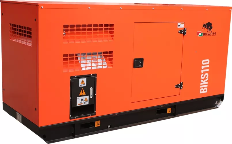 Generator de curent Bisonte BIKS110 insonorizat Pmax110kVA 400V ATS inclus