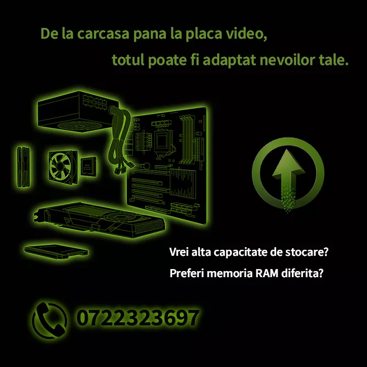 Unitate PC Gaming MaxiPower860 Intel Core I5 Generatia A 8-A RAM 8 GB ...