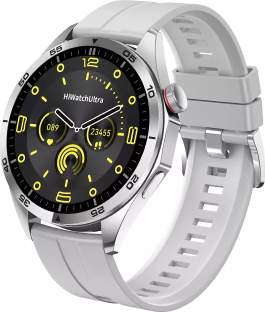 Smartwatch sport ZYTEQ® 1.43& Super AMOLED apel Bluetooth ECG ritm cardiac