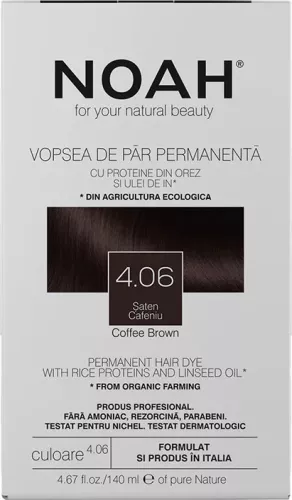 Vopsea de par permanenta fara amoniac cu proteina de orez si ulei de in ...