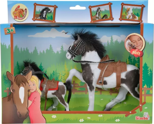 SIMBA CAL CHAMP BEAUTY HORSE NEGRU