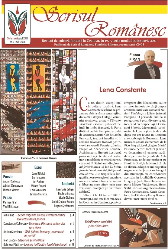 Revista Scrisul Romanesc Nr.9 Din 2025