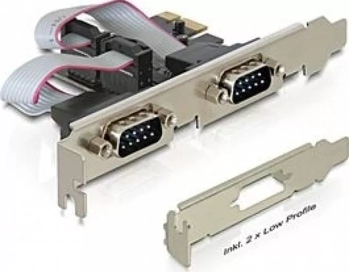 Adaptor Delock PCI Express la 2x com 9pin 89220 - cel.ro