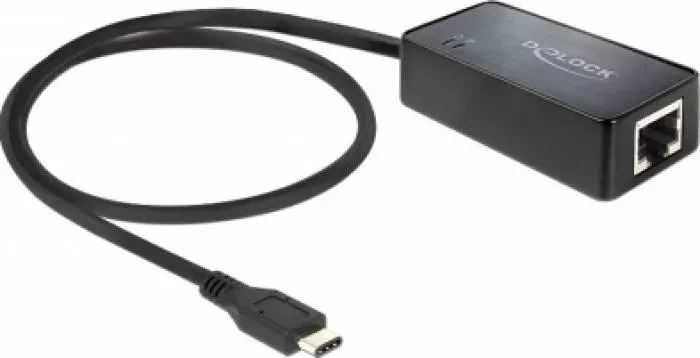 Adaptor Delock SuperSpeed USB USB 3.1 Gen 1 USB tip C la Gigabit LAN ...
