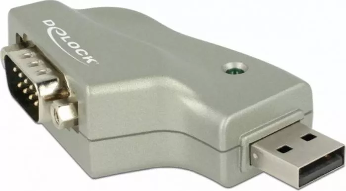 Adaptor Delock USB la Serial RS232 DB9 unghi 110 grade 63916 63916 - cel.ro