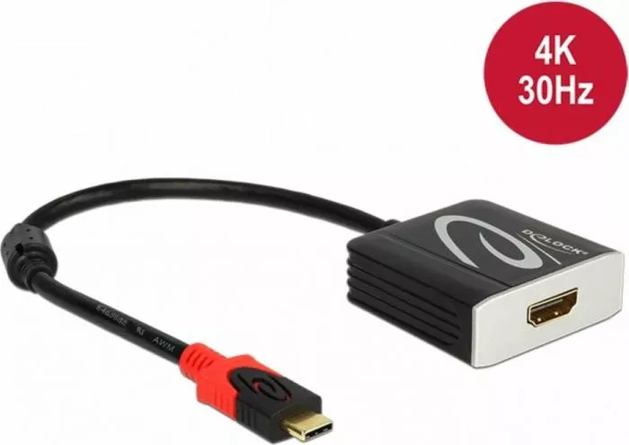 Adaptor Delock USB tip C la HDMI T-M 4K 30 Hz DP Alt Mode 62999 62999 ...