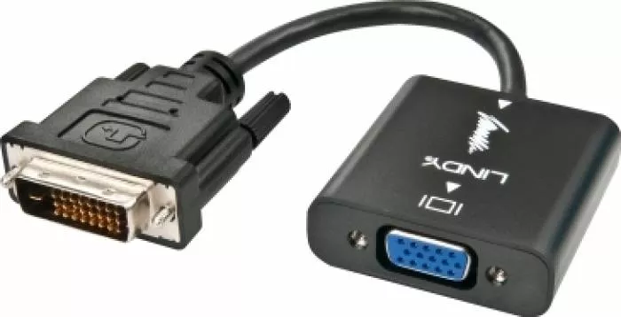 Adaptor DVI-D Dual Link 24+1pini T la VGA M l38189 - cel.ro