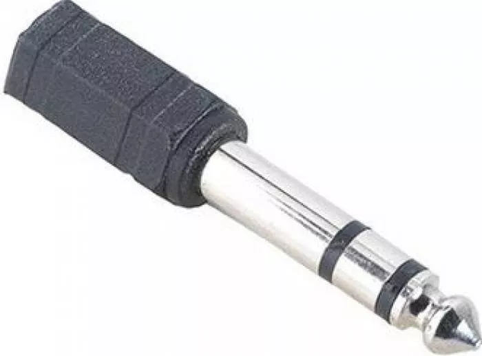 Adaptor hama jack 6.3mm T la jack 3.5mm M 4007249433688 - cel.ro