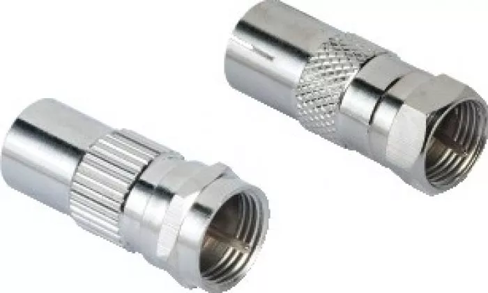 Adaptor Hama F-Plug - Coaxial 4007249475206 - cel.ro