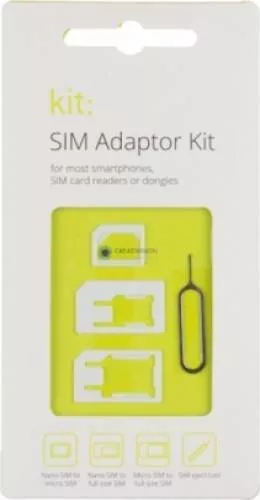 Adaptor Kit SIM-Micro SIM-Nano SIM simadp - cel.ro